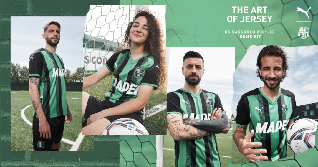 Sassuolo unveil 2021-22 home kit - Football Italia