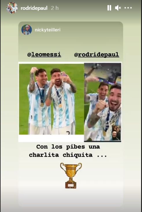 Watch: Messi and De Paul FaceTime friends as Lautaro aims dig at Brazil ...
