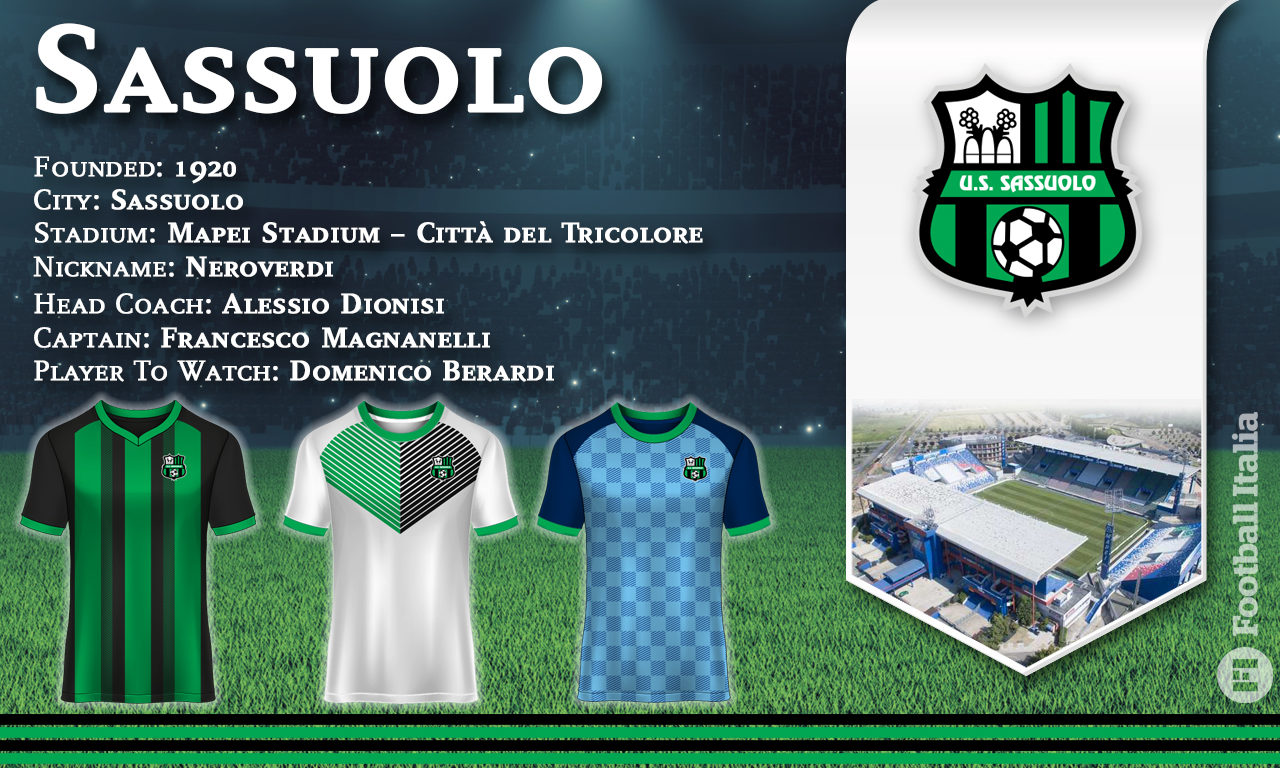 Sassuolo Serie A 2021 22 Season Preview All The Completed Transfers