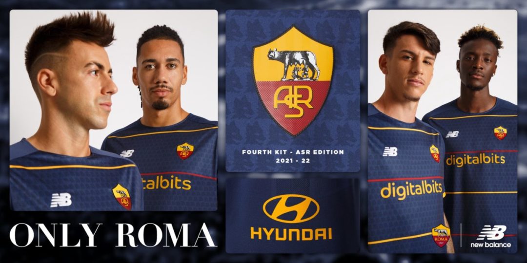 Roma unveil new ASR fourth kit - Football Italia