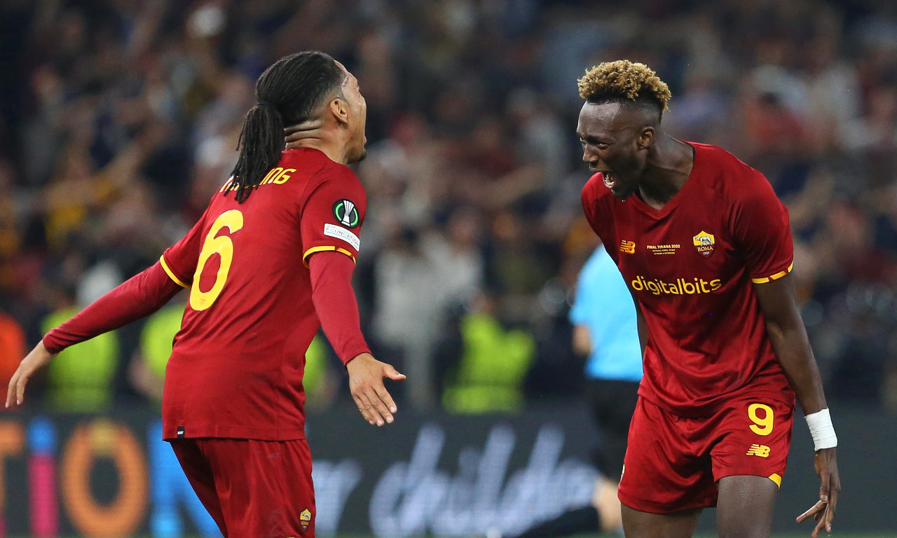 Abraham moment during Conference League Final goes viral - Football Italia