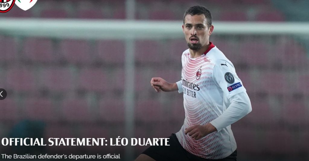 Official: Milan sell Duarte on a permanent deal - Football Italia