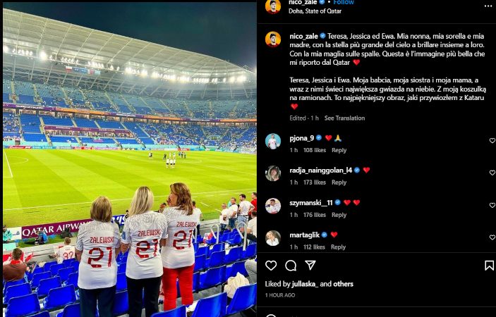 Roma talent Zalewski on what it means to represent Poland at World Cup ...