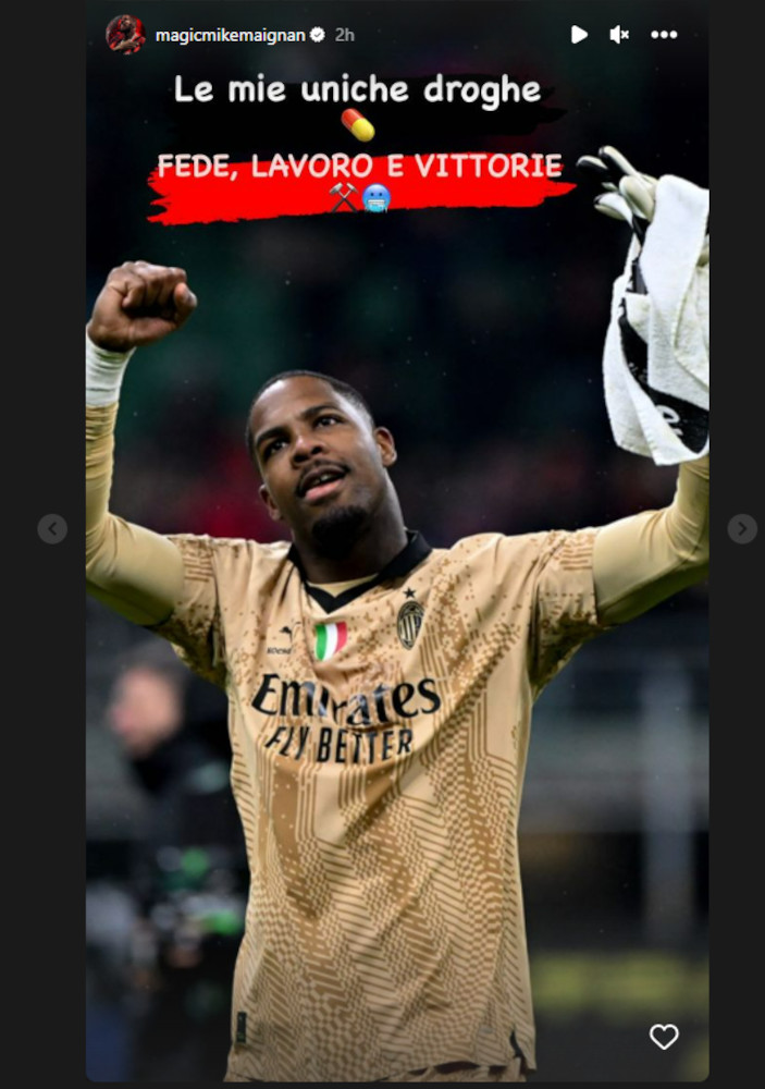 Milan goalkeeper Maignan hits back at bizarre 'drug' rumour - Football ...