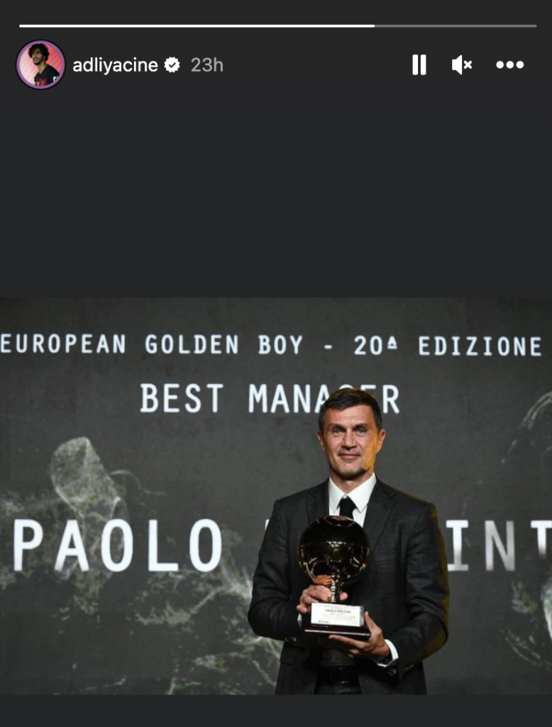 'Sad to have to say goodbye', Theo Hernandez pays tribute to Maldini ...
