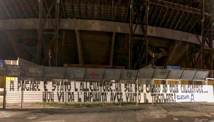 Napoli ultras send message to squad: ‘Winning Scudetto doesn’t give you ...