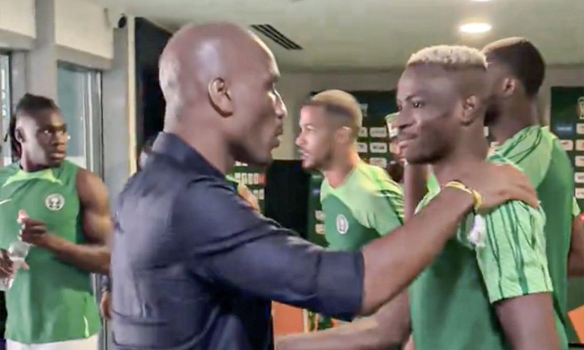 Video: Napoli star Osimhen meets idol Drogba - Football Italia