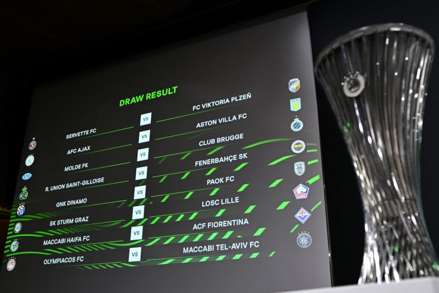 Conference League RO16 draw: Fiorentina face Maccabi Haifa