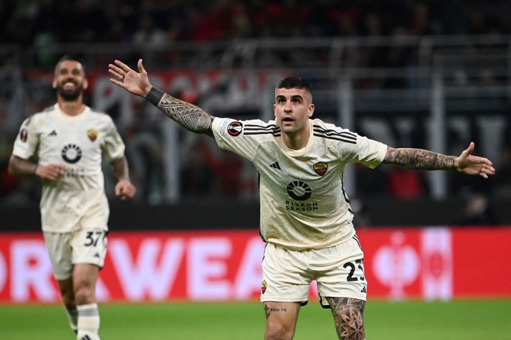 Why Roma's Mancini broke into tears after scoring against Milan ...