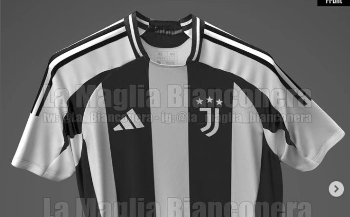 Pictures: Juventus' potential 2024-25 home and away kits leaked ...