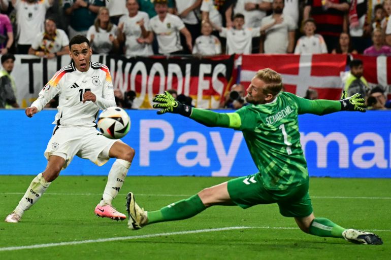 EURO 2024: Germany 2-0 Denmark - Hosts ride good fortune to reach quarters