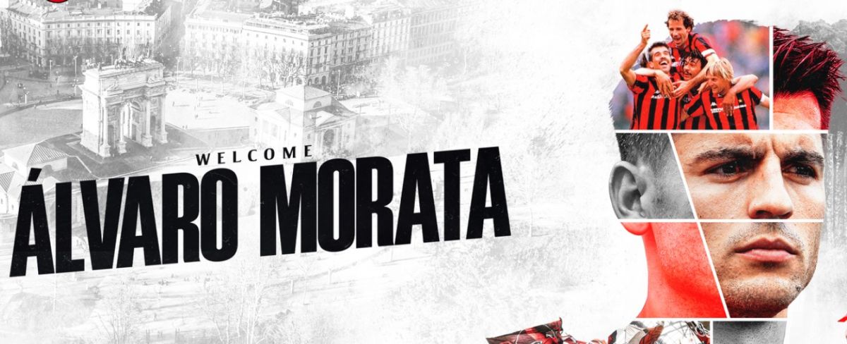 Official: Milan confirm signing of Morata and striker's squad No.