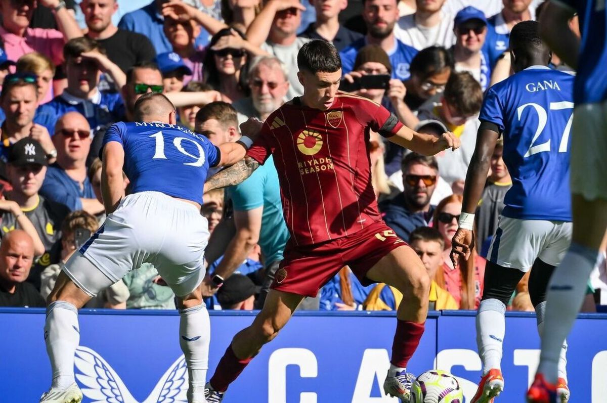 Everton 1-1 Roma: Giallorossi end pre-season level with Premier League ...