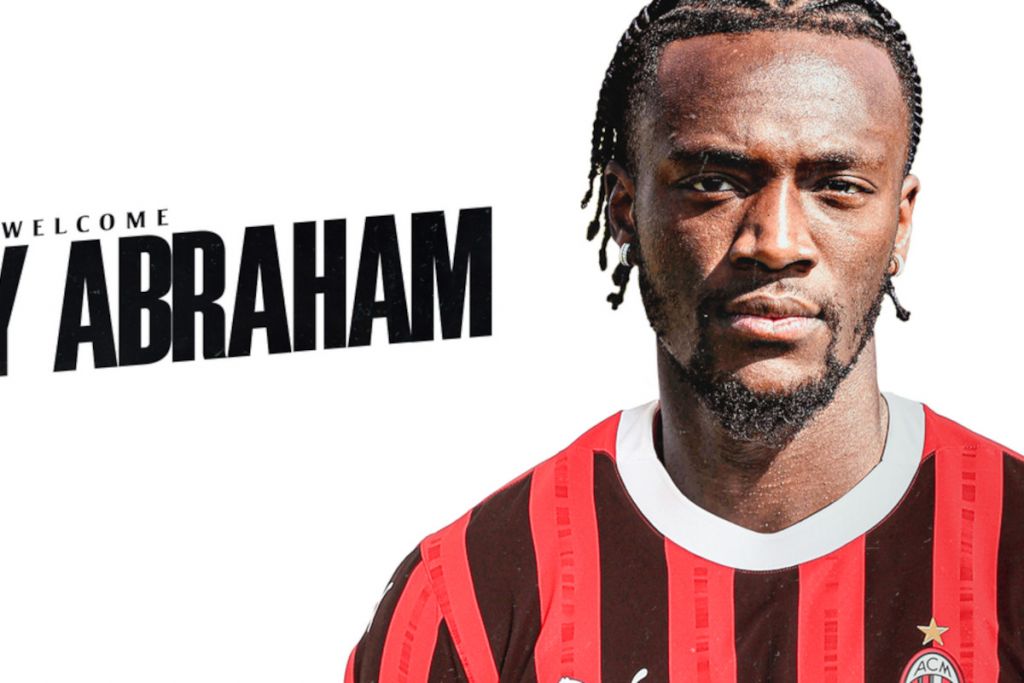 Official: Milan sign Abraham on loan from Roma - Football Italia ...