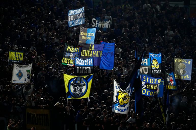 Inter fans cheer on team amid injury crisis in Florence with 3 ...