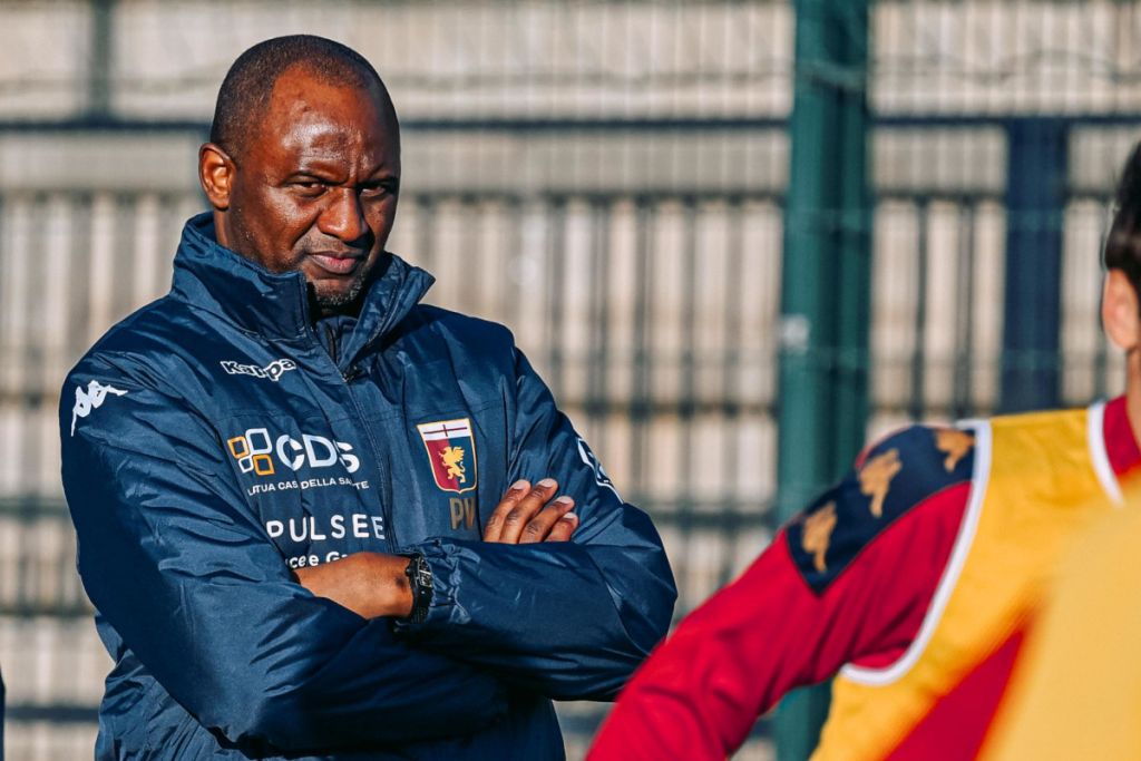 New coach Vieira meets old rival Balotelli in first Genoa training ...