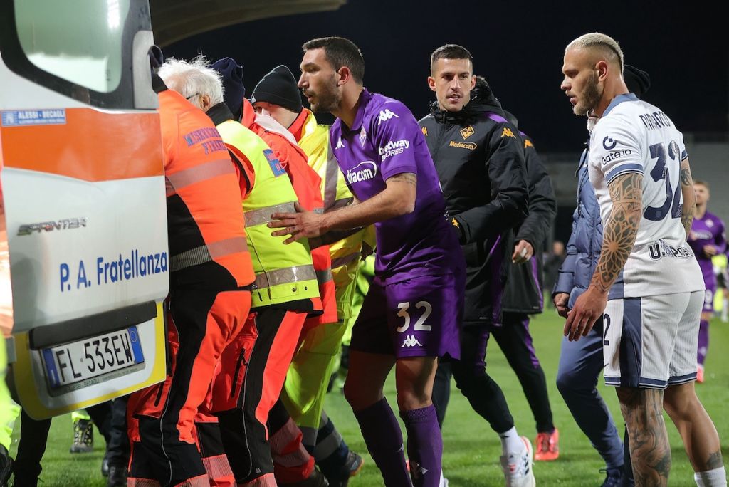 Bove from collapse to hospital in 13 minutes: how doctors saved his life