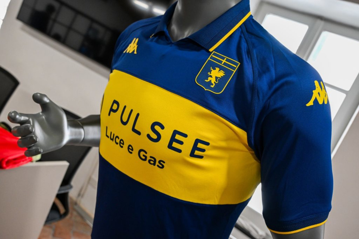 New Genoa 4th kit pays tribute to Boca Juniors historic bond
