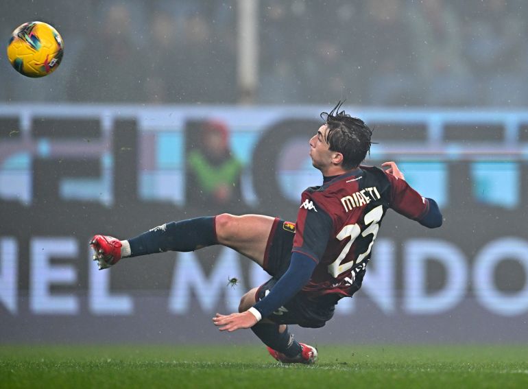 Juventus Vs Genoa Serie A Week 30 Official Line Ups
