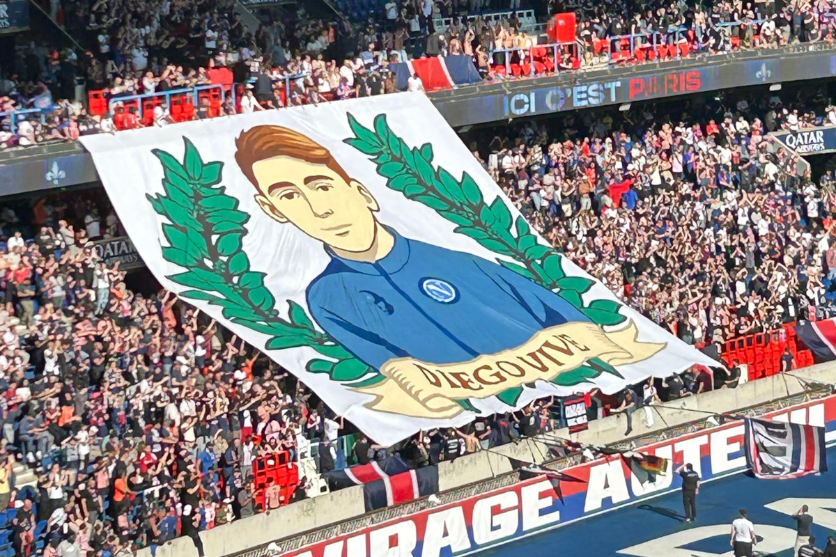 Napoli player remembered by PSG fans with tribute to 14-year-old after ...
