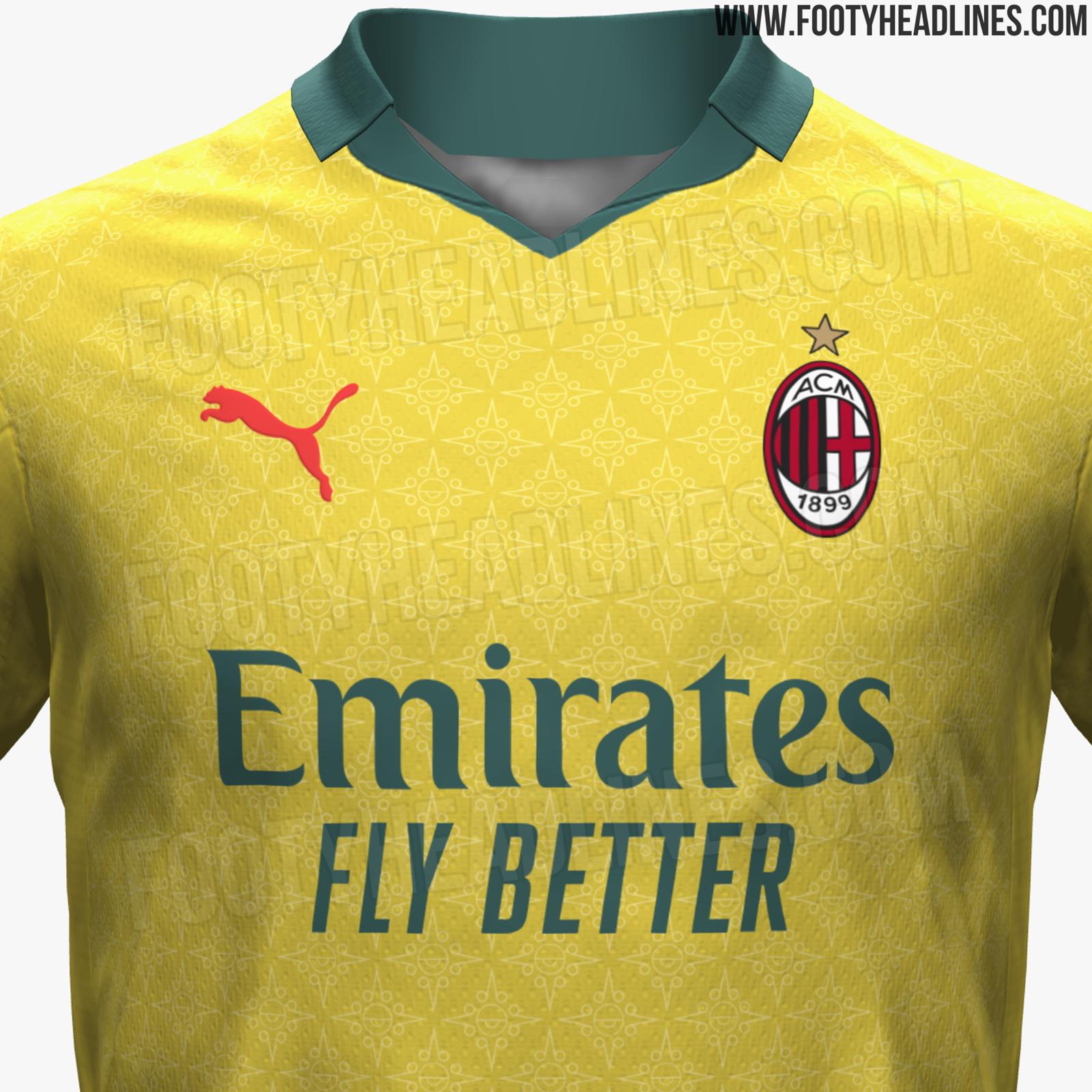 Immagine: Trapelata la voce che la nuova maglia gialla del Milan per la ...