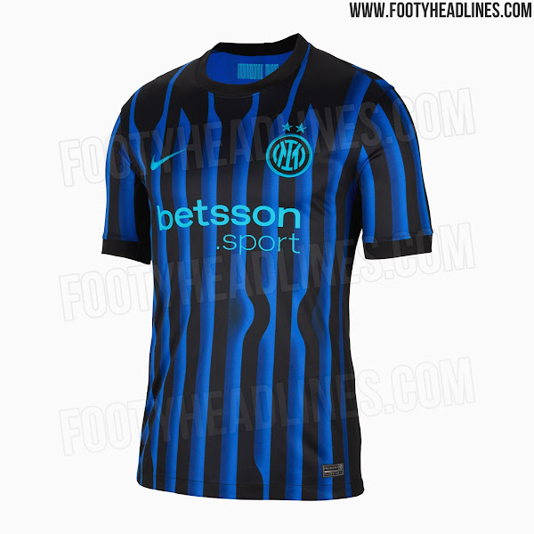 Inter's 2025-26 home & away kits leaked - pictures