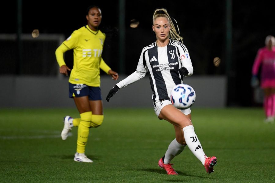 Alisha Lehmann and Juventus Women celebrate Serie A title