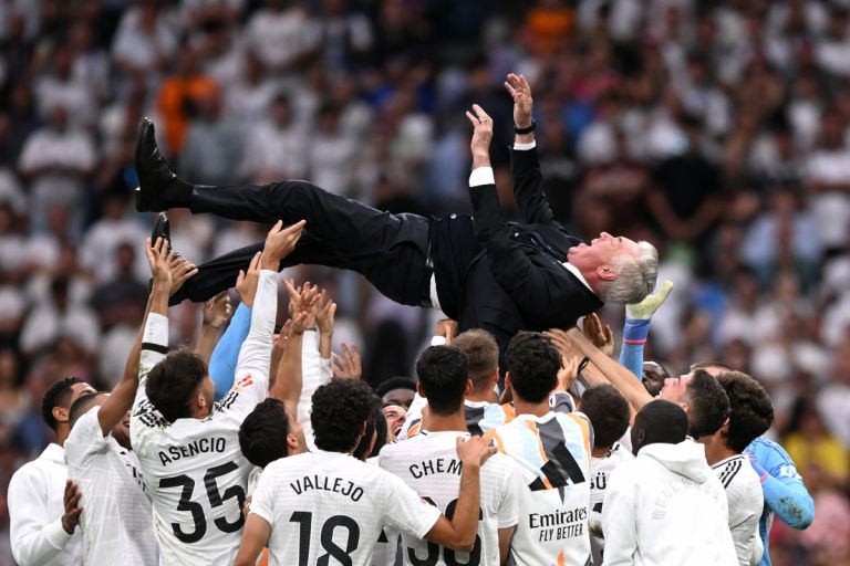 Ancelotti importance finally recognised after vicious Real Madrid brawl ...