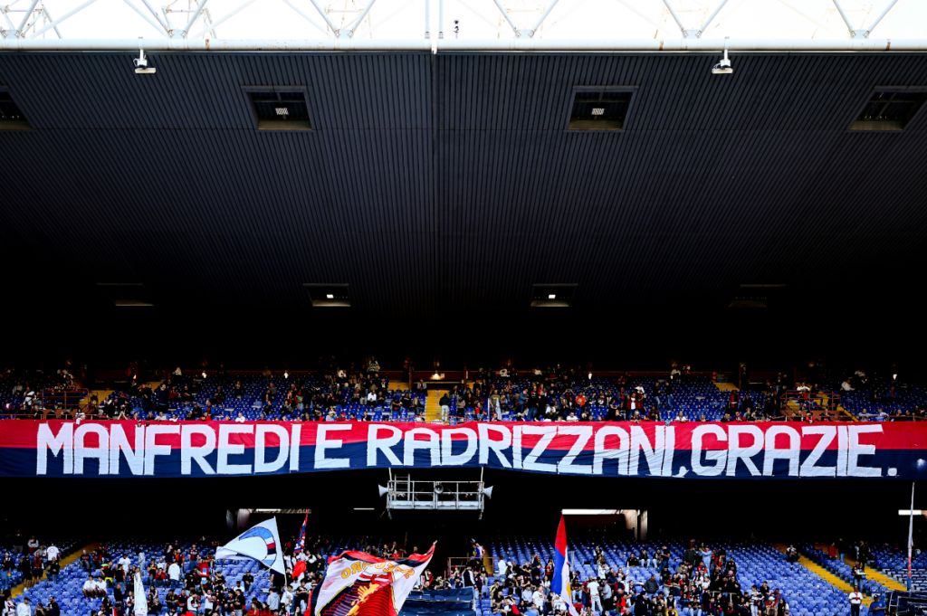 Genoa fans viciously mock rivals Sampdoria after stunning relegation
