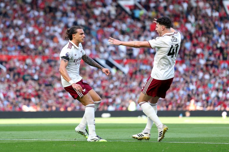Video: Calafiori claims Arsenal’s first Premier League goal of 2025-26 ...