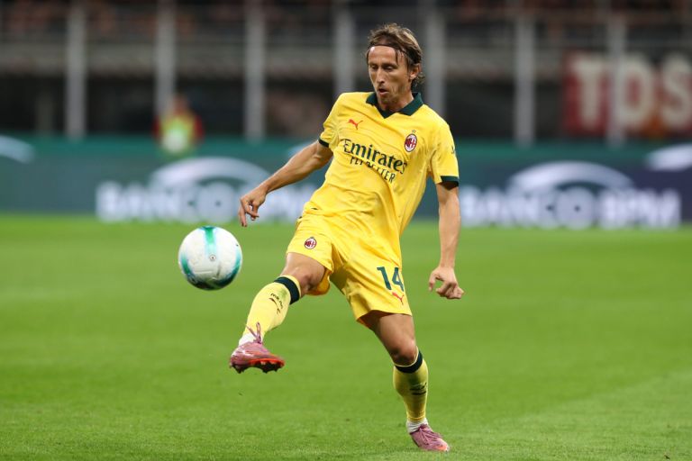 Video: Modric scores first AC Milan goal just days after 40th birthday