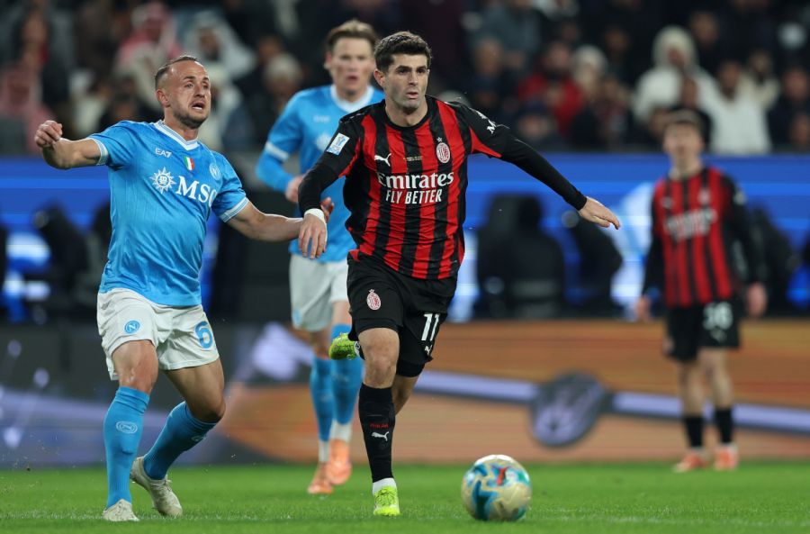 Pulisic reaches AC Milan milestone with latest Serie A goal