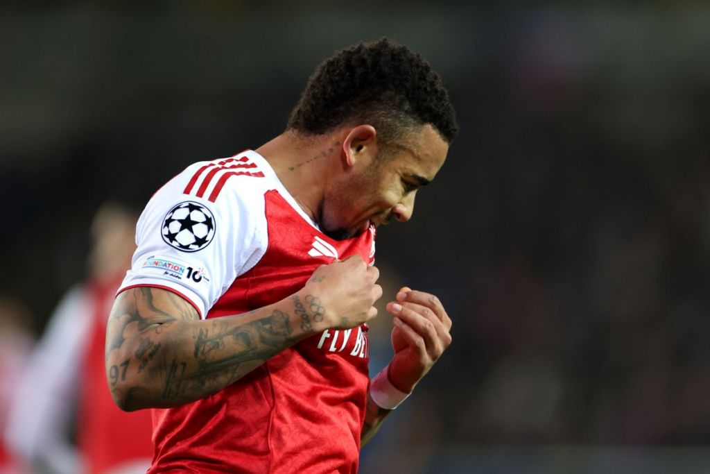 Arsenal forward Gabriel Jesus: Inter 'one of the best in Europe ...