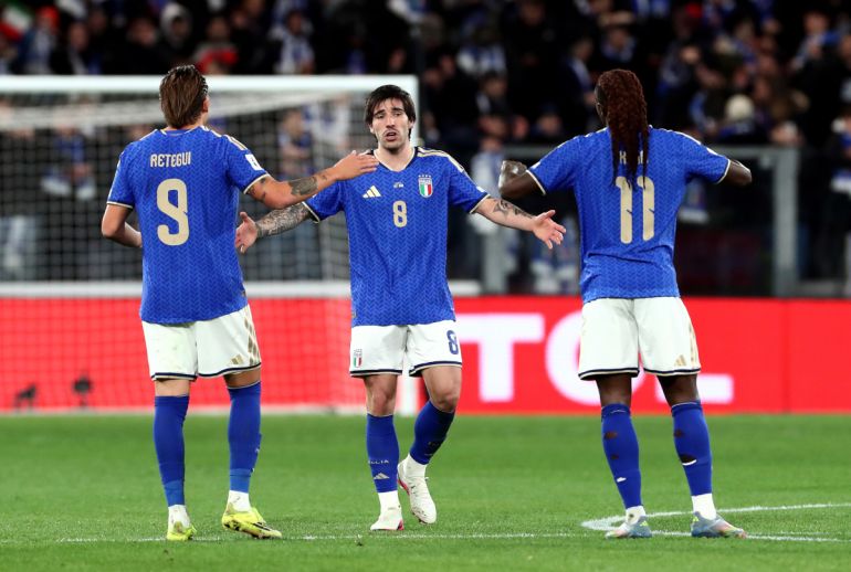 Video: Tonali and Kean's goals in Italy 2-0 Northern Ireland